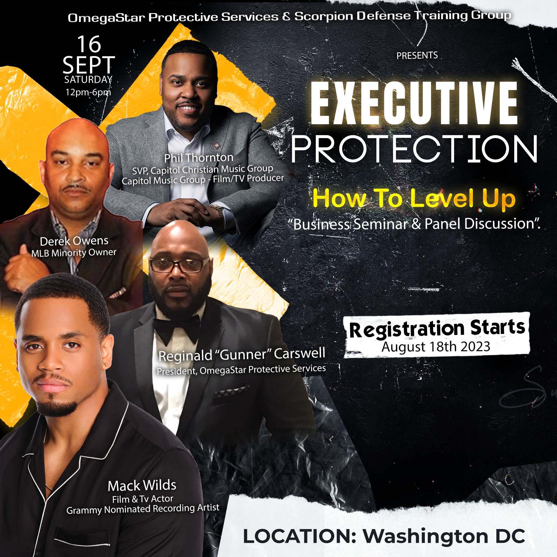 Executive Protection – OmegaStar Protective Services